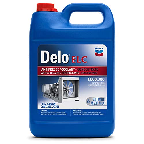Delo 227808486 Extended Life Antifreeze/Coolant, 1 Gallon, 6 Pack in ...