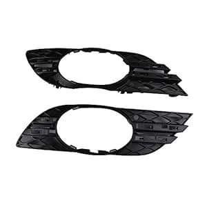 Amazon.com: 1 Pair Right & Left Front Fog Light Grille Cover Fit For ...