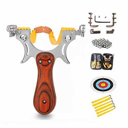 liuyi Slingshot Adult Outdoor Precision Metal Steel Slingshot ...