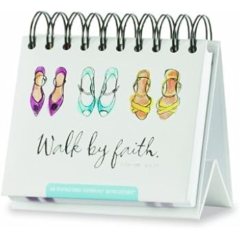 Amazon.com : DaySpring Walk By Faith, 365 Day Perpetual Calendar ...