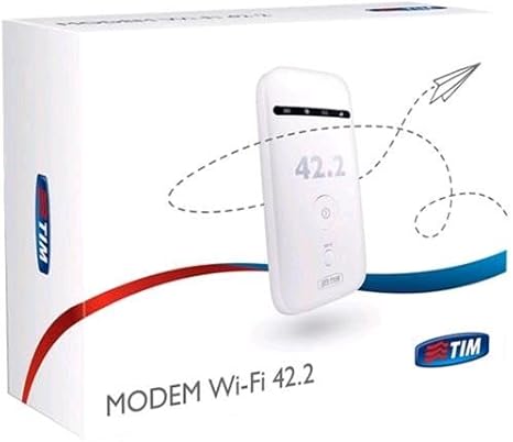 TIM Modem WI-FI 42.2 Wi-Fi Bianco apparecchiatura di rete wireless 3G ...