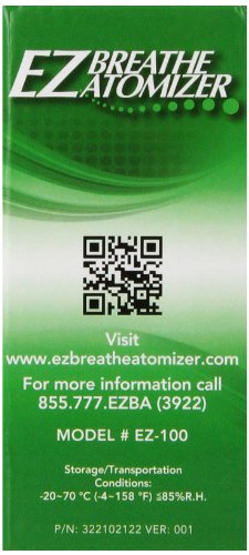 EZ Breathe Atomizer Asthma-Inhalers, Model # EZ-100