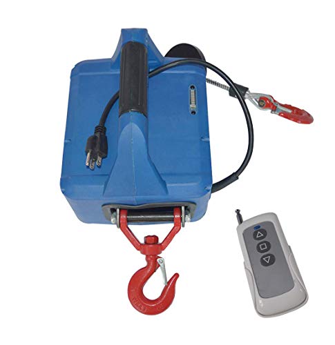 110V 450KGX7.6M Portable Household Electric Winch (Item#300183) - The ...