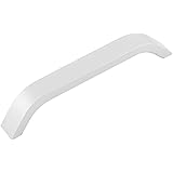 Silver Tone Aluminum Rectangular Flush Pull Handle 5.6" Long for Drawer ...