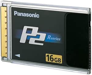 Amazon.com : Panasonic AJ-P2C016RG 16GB P2 High Performance Card for ...