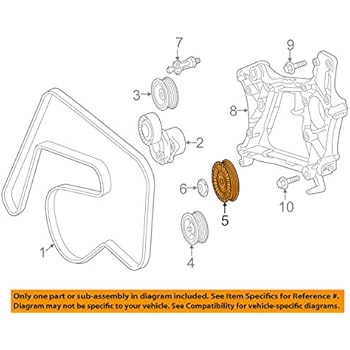 Amazon.com: MERCEDES-BENZ 6112340193 GENUINE OEM IDLER PULLEY: Automotive