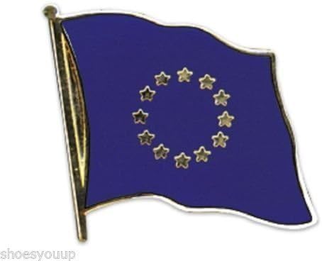EU EUROPEAN UNION RECTANGULAR ENAMEL LAPEL PIN BADGE: Amazon.co.uk ...
