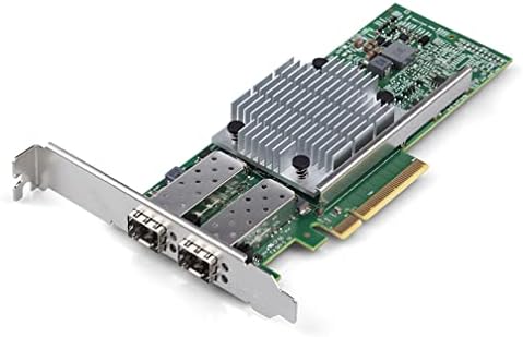 سعر 10Gb Ethernet Network Adapter NIC Card, with Broadcom BCM57810S Chipest, Dual SFP+ Ports ...