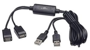 LINDY 2 Port USB Cable Keyboard & Mouse Switch: Amazon.co.uk: Computers ...