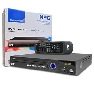 Npg Tech DVD 210 HZU - Reproductor de DVD (MPEG4, HDMI, SCART, USB ...