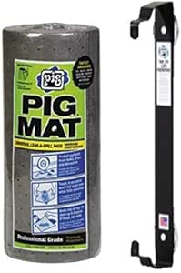 Amazon.com: Pig Mat Oil Absorbent Pads Dispenser Bundle - 50 feet x 15 ...