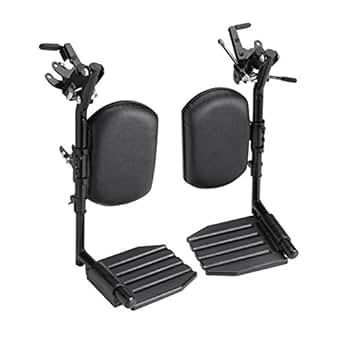 Invacare T94HCP T94HC Elevating Leg Rest with Composite Footplates and ...