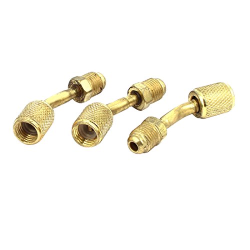 uxcell M12 Hose Fitting to 1/4NPT Service Port