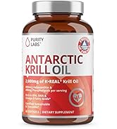 Amazon.com: Purity Labs Omega 3 Fish Oil 3000mg - Vegan Supplements for ...