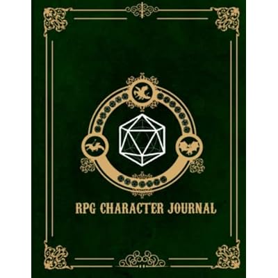 RPG Character Journal: 5e Character Sheets, Create Australia | Ubuy