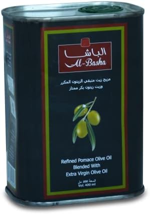 Al Basha Refined Pomace Blended with Extra Virgin Olive Oil, 400 ml ...