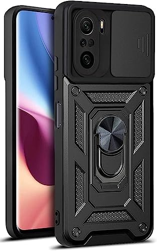 سعر poco F3 pro/Poco F3 Shockproof Case with Slide Camera Cover and ...