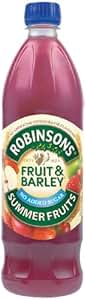 Amazon.com : Robinson's Fruit & Barley Drink, Summer Fruits, No Added ...