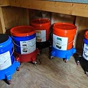 Amazon.com: Original Bucket Dolly- Blue: Home Improvement