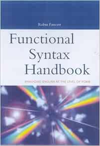 Amazon.com: Functional Syntax Handbook: Analyzing English at the Level ...