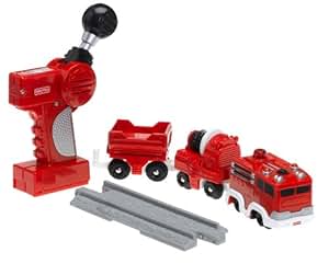 Amazon.com: Fisher-Price GeoTrax Rail & Road System - Rapid Rescue Fire ...
