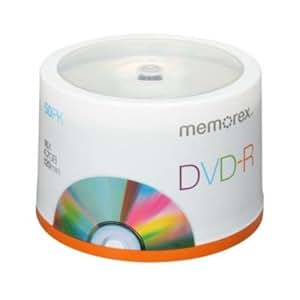 Amazon.com: MEM05639 - Memorex DVD Recordable Media - DVD-R - 16x - 4. ...