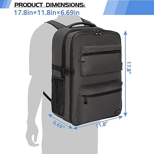 AKOZLIN Travel Gaming Console Backpack Compatible With Play Stantion 5 ...