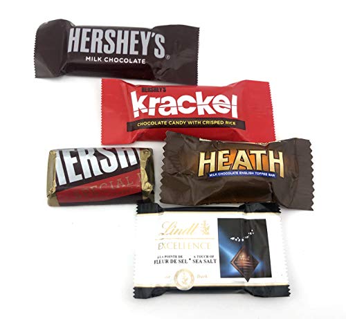 CrazyOutlet Chocolate Candy Miniatures Assortment, Heath Bite Size ...