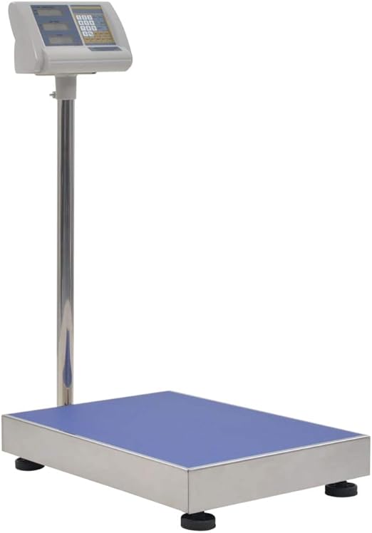 vidaXL Balance Plate-Forme Numérique 300 kg Batterie Rechargeable ...