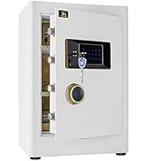 TIGERKING Burglary Digital Security Safe Box for Home Office Double ...