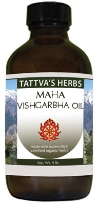 Amazon.com : Maha Vishgarbha Oil - Organic Non GMO Traditional ...
