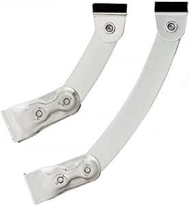 Amazon.com: Pair FULTON Style SUN VISOR Center Support BRACKETS Polished Stainless Steel: Automotive