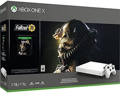 Microsoft Xbox One X Fallout 76 White Special Edition 1TB price in ...