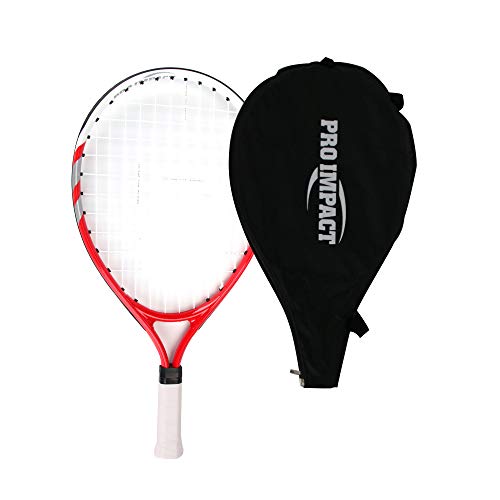 Pro impact Junior Tennis Racket with Cover for Kids/Beginners ...