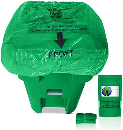Trash Smell Buster, Trash Can Cover, Biodegradable Odor Eliminating Bag ...