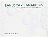 Landscape Graphics: Plan, Section, and Perspective Drawing of Landscape ...