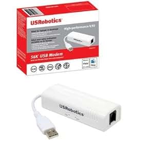 Amazon.com: U.s. Robotics 56k V.92 Usb Hardware Faxmodem (usr5637 ...
