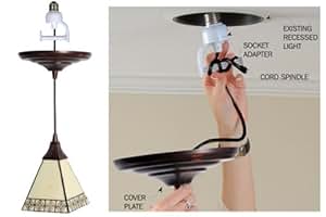 Screw In Pendant Light Fixture Bronze - Ceiling Pendant Fixtures ...