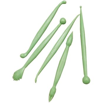 Amazon.com: Wilton Fondant Confectionery Tool Set: Food Sculpting Tools ...