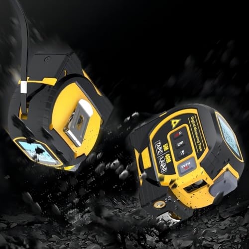 3-in-1 Infrared Laser Tape Measuring, 40M Laser Rangefinder And 5M Tape ...