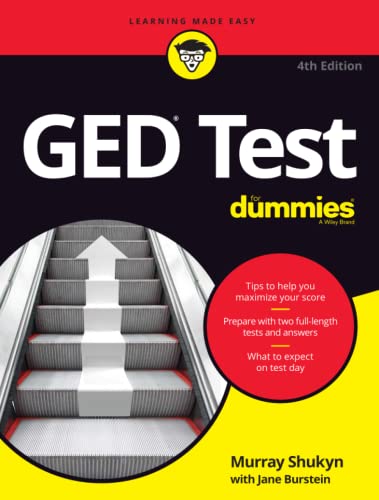 GED Test For Dummies, 4th Edition: Shukyn, Murray: 9781119287209 ...