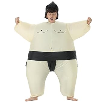 Amazon.com: Rubie's Inflatable Full Body Suit Costume, Black, One Size ...