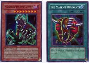 Amazon.com: Yu Gi Oh Masked Beast Des Gardius & Remnants 2 Foil Cards ...