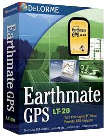 Amazon.com: DeLorme Earthmate GPS LT-20 Street Atlas 2007 U.S.A./Canada ...