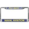 Amazon.com: Fly Navy Naval Aviation License Plate Frame : Automotive