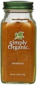 Amazon.com: Simply Organic Turmeric Root Ground Certified Organic, 2.38 ...