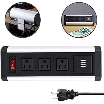 Amazon.com: Electriduct Under The Desk/Table Power Center - 3 Outlets ...