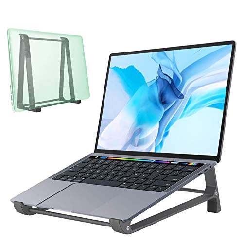 DK177 Laptop Stand,Aluminum Laptop Stand for Desk,Ventilated Ergonomic ...