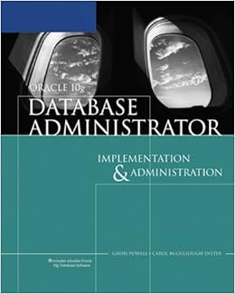 Amazon.com: Oracle 10g Database Administrator: Implementation and Administration (9781418836658 ...