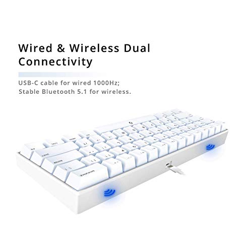 ⭐️ 【 DREVO Seer Pro Mini Teclado mecánico alámbrico/inalámbrico con ...